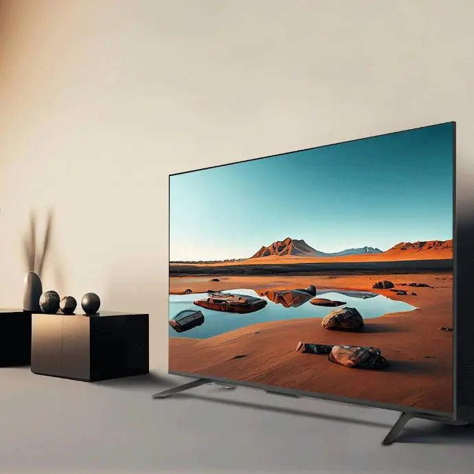 Powerology 55" UHD Smart Google TV - Black